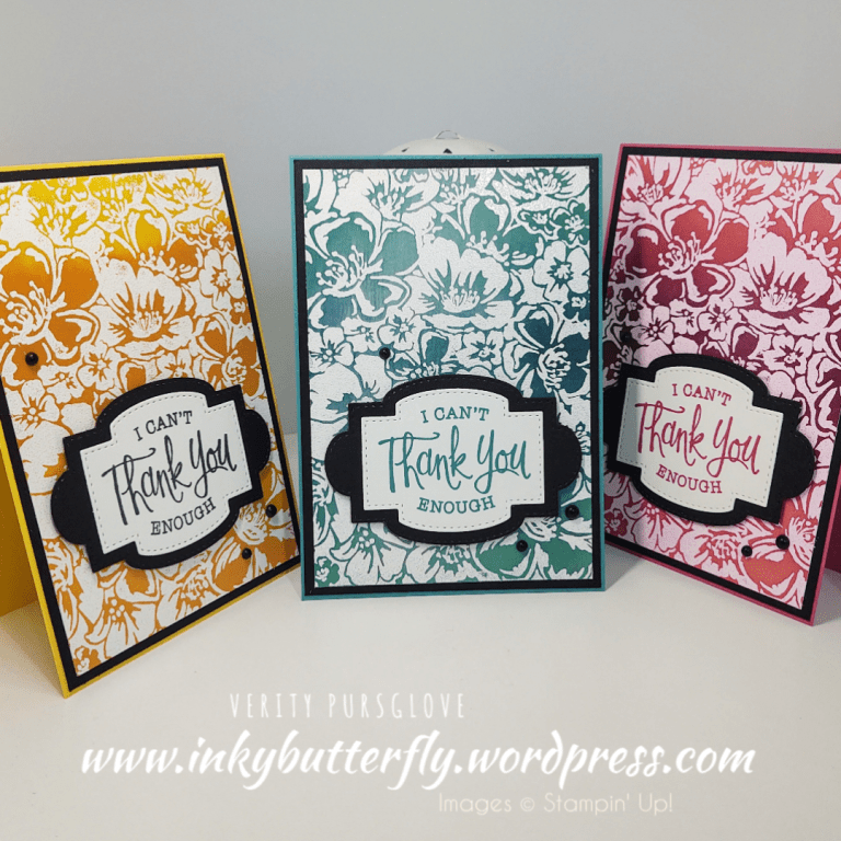 Using the Emboss Resist Technique with Background Stamps – Stampin ...