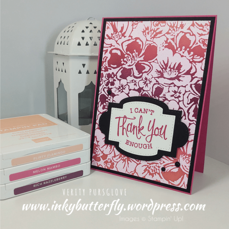 Using the Emboss Resist Technique with Background Stamps – Stampin ...