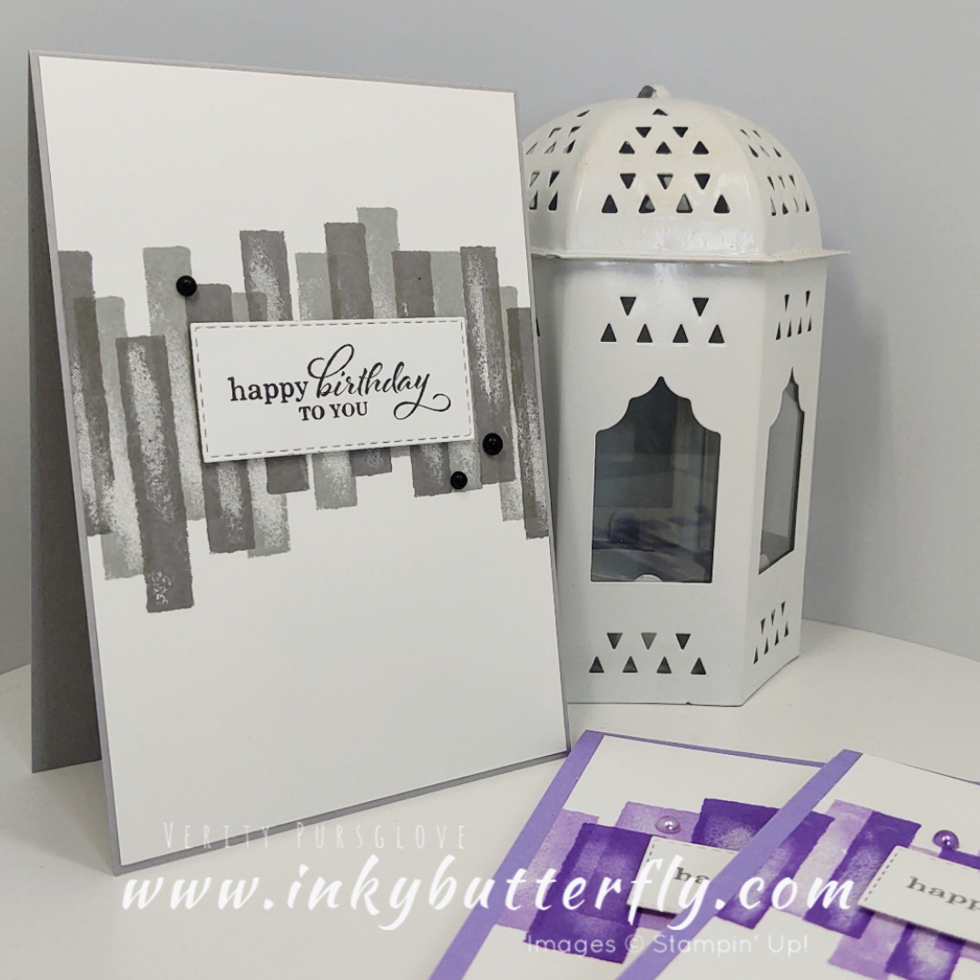 Geometric Backgrounds with the Watercolour Shapes Stamp Set – Stampin ...