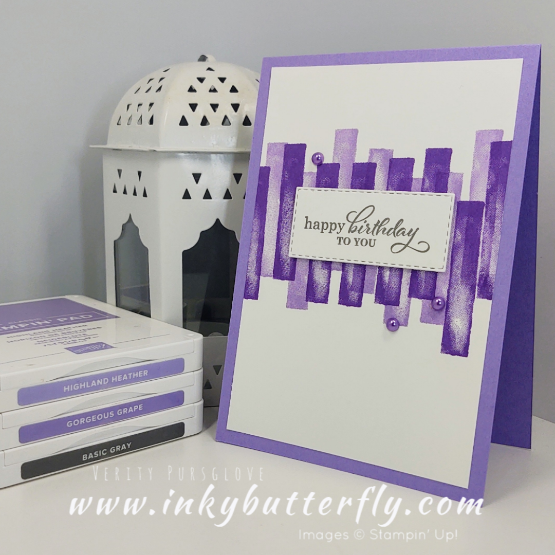 Geometric Backgrounds with the Watercolour Shapes Stamp Set – Stampin ...