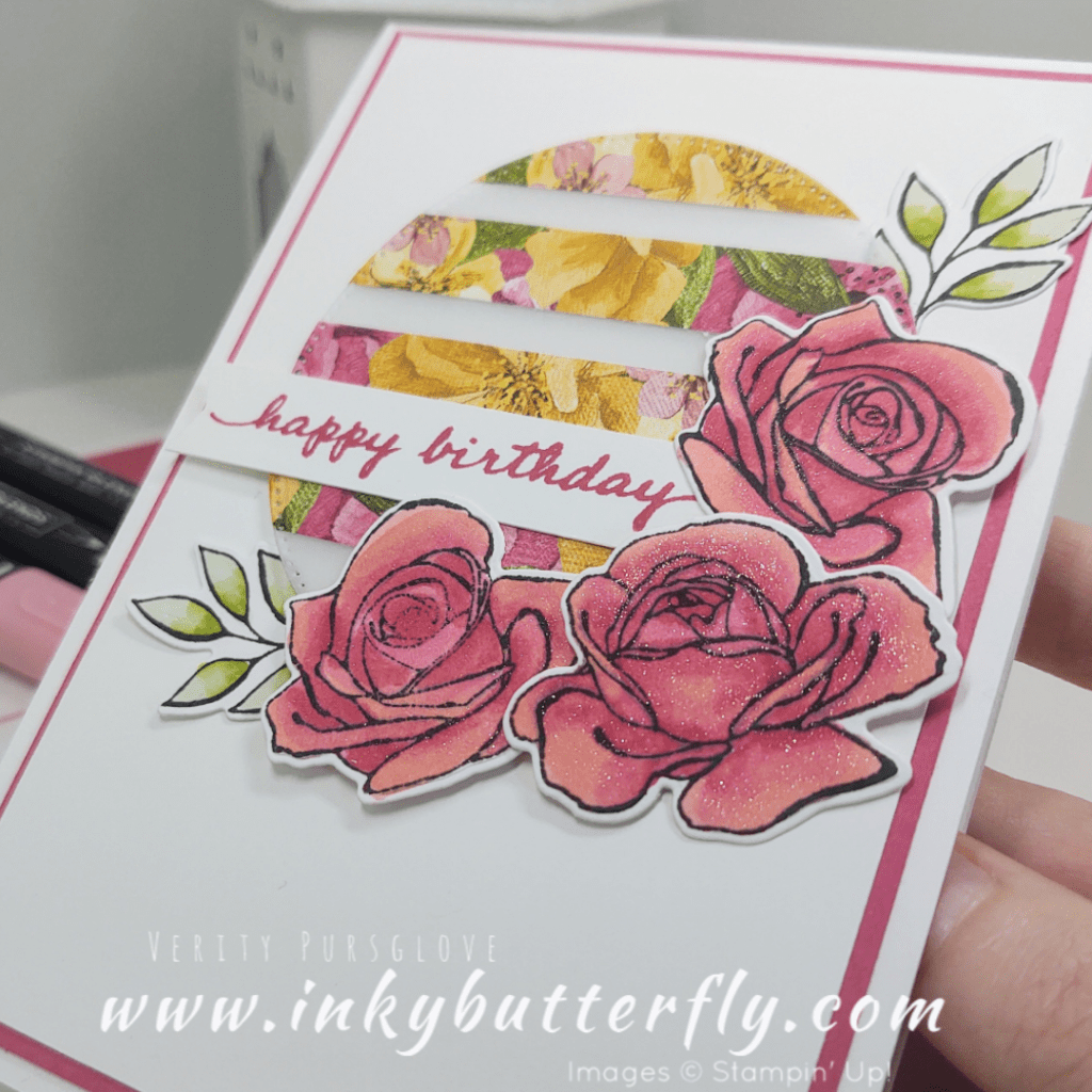 Floating DSP Technique using Hues of Happiness – Stampin' with ...