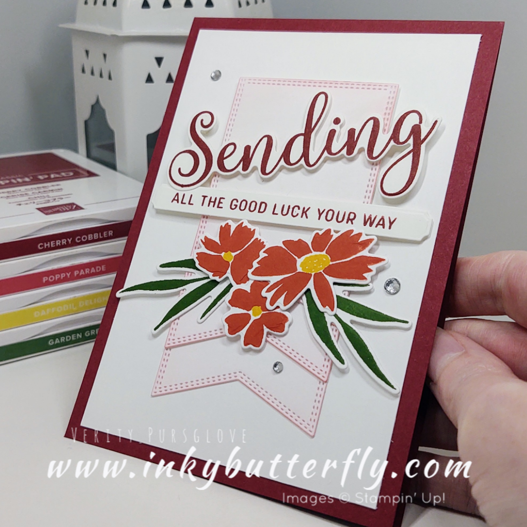Good Luck Card with the Sending Smiles Stamp Set – Stampin' with ...