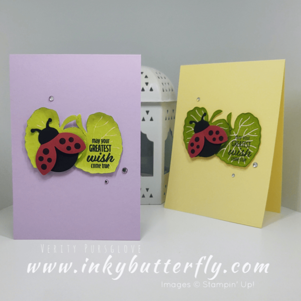 Fun & Simple Card with the Hello Ladybug Stamp Set – Stampin' with ...