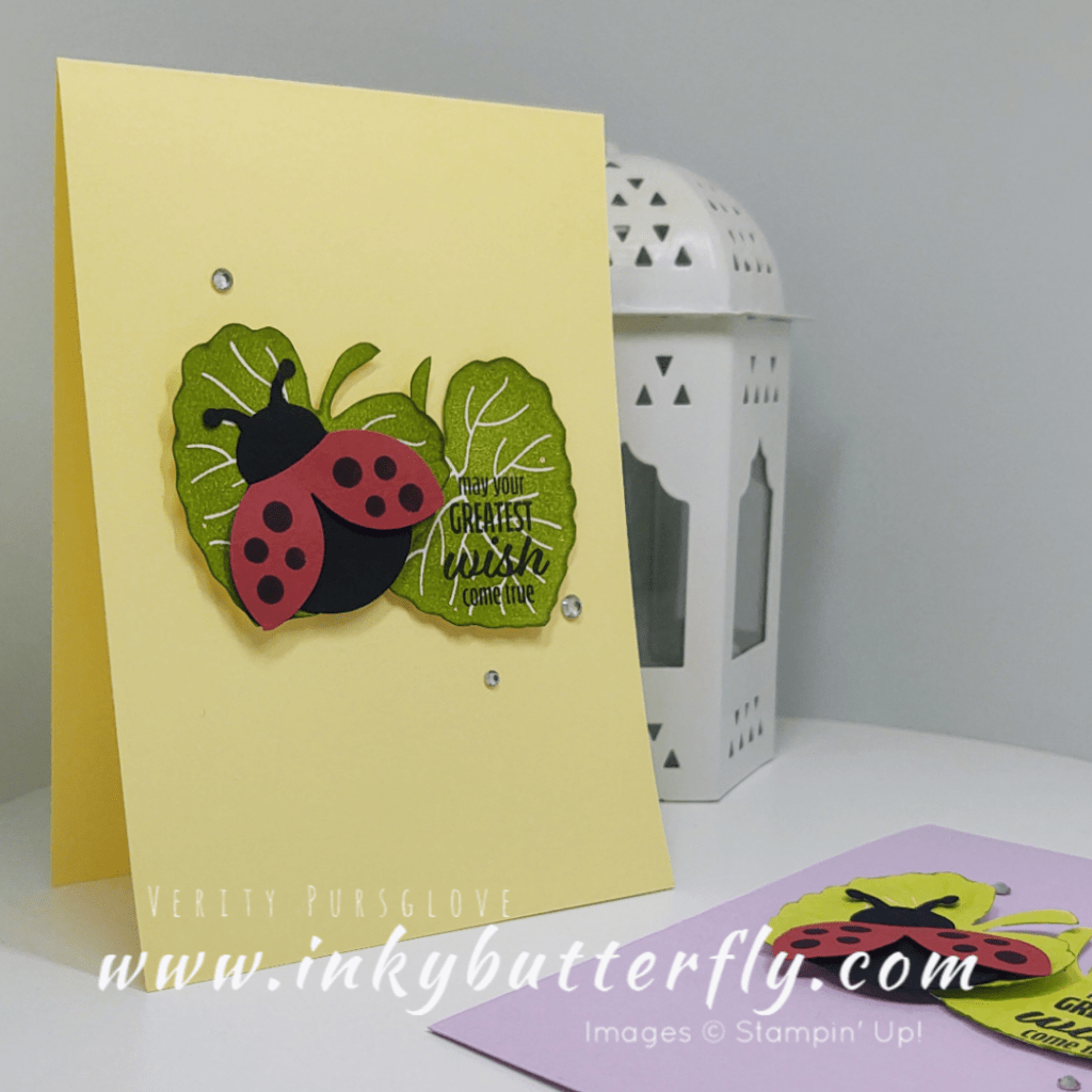 Fun & Simple Card with the Hello Ladybug Stamp Set – Stampin' with ...