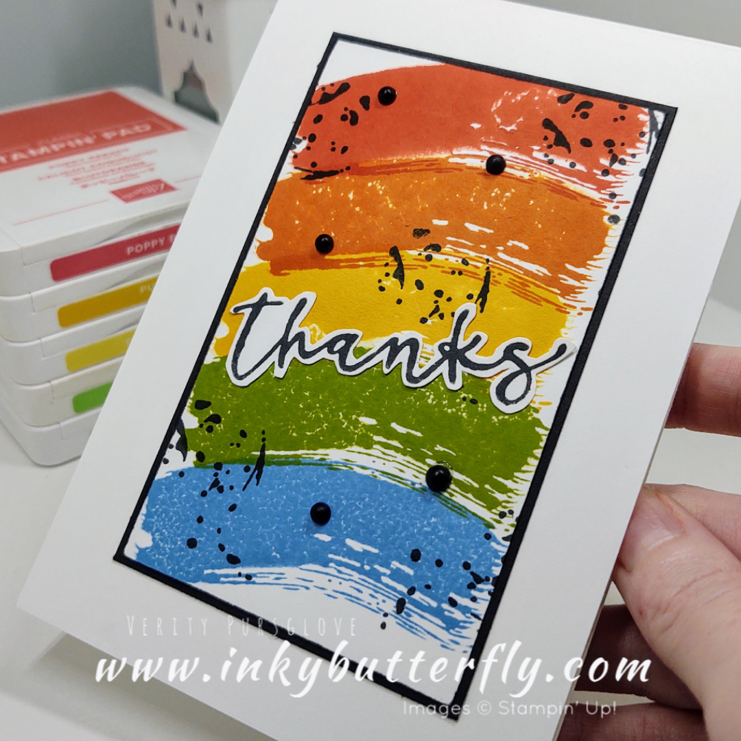 Quick & Easy Rainbow Thank You Cards! – Stampin' with inkybutterfly
