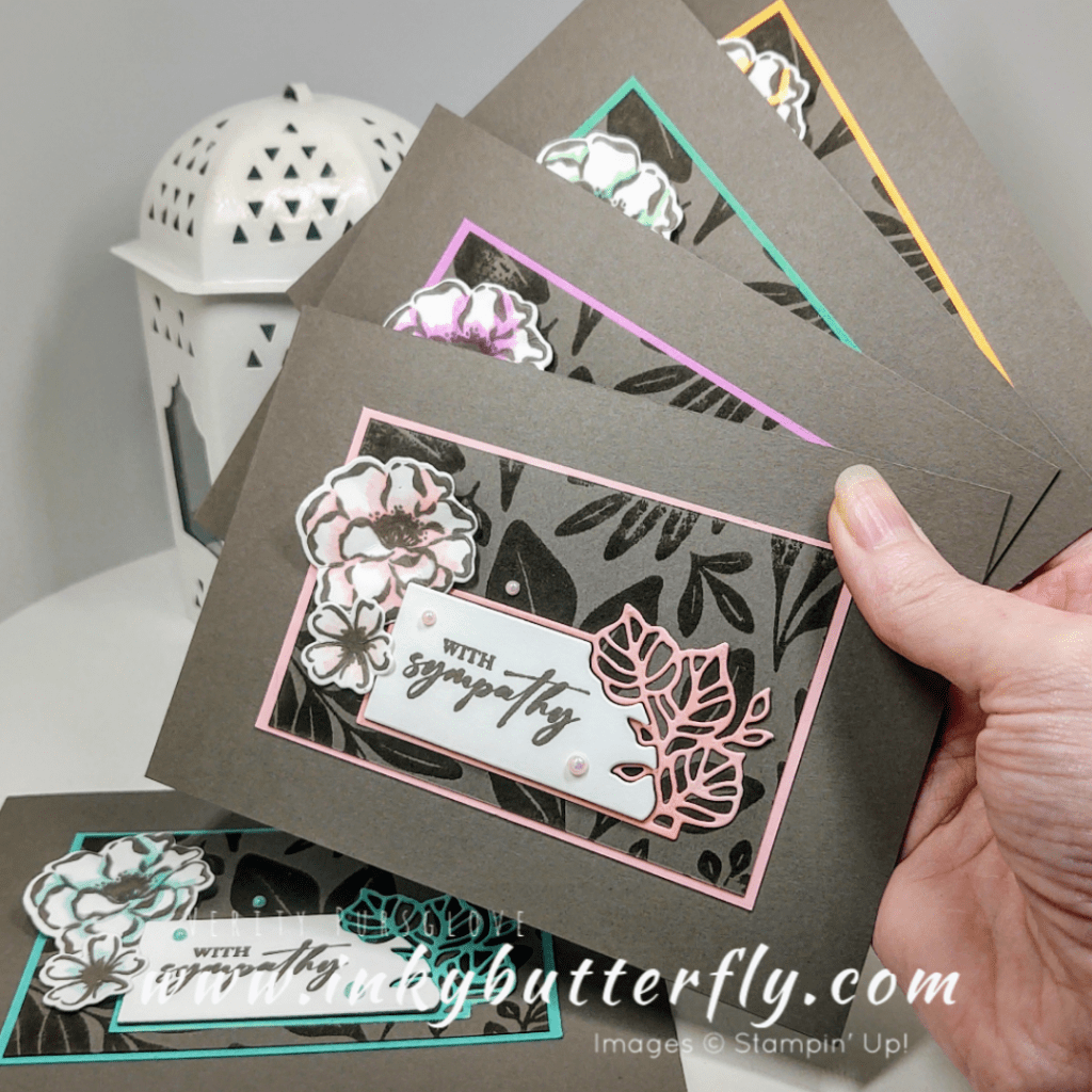 In Colour Sympathy Cards – Stampin' with inkybutterfly